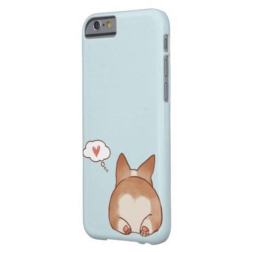 Corgi Fluffy Butt Phone Case | Zazzle