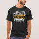 Corgi Mafia Banner Black & Yellow T-Shirt | Zazzle