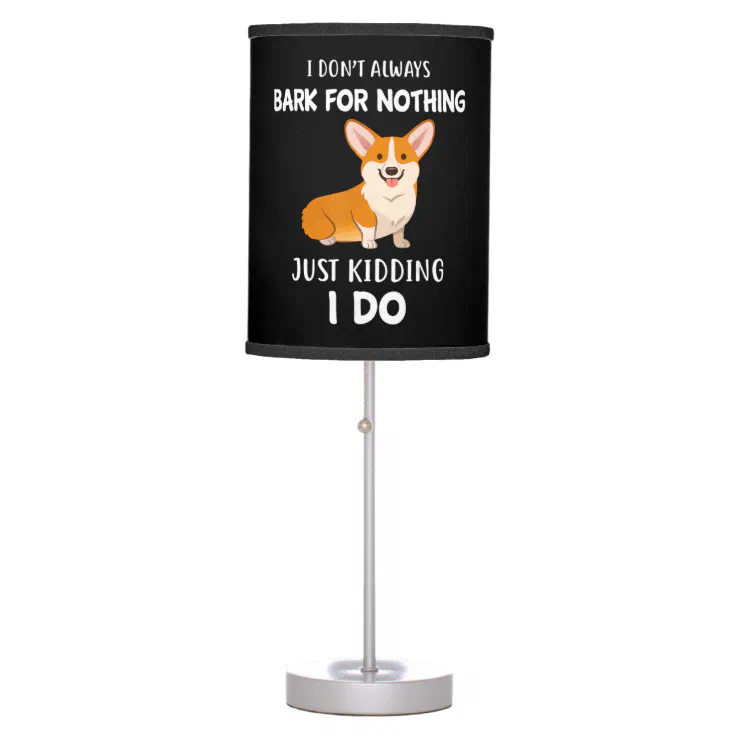 Corgi Table Lamp | Zazzle