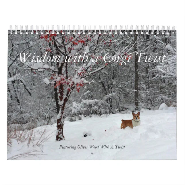 Corgi Wisdom Calendar | Zazzle