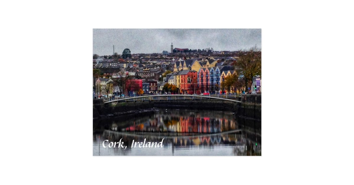 Cork Ireland, Colors in Winter Postcard | Zazzle.com