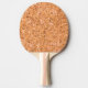 Cork Look Ping Pong Paddle | Zazzle