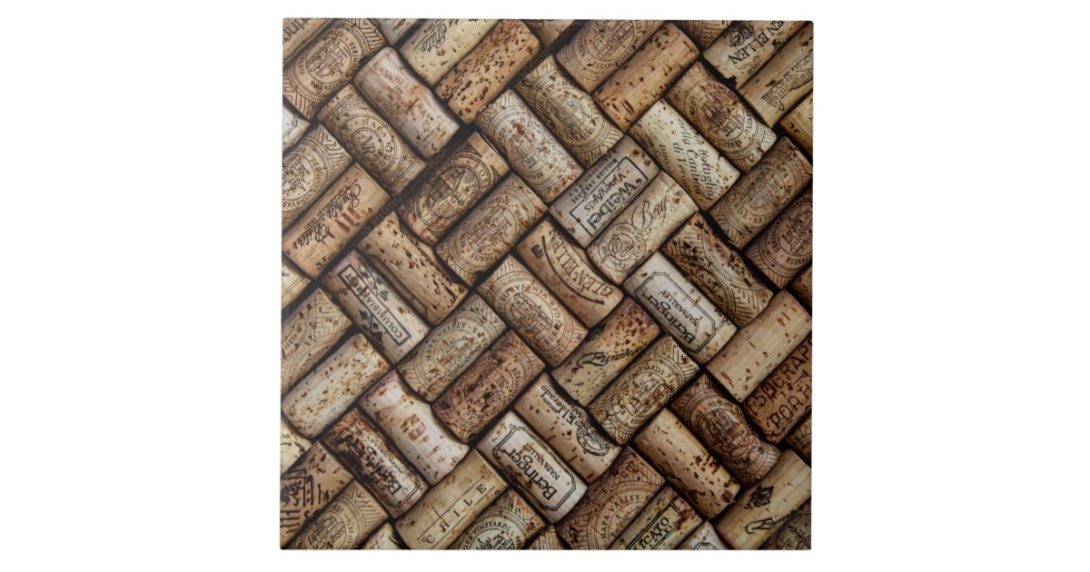 Cork pattern tile | Zazzle