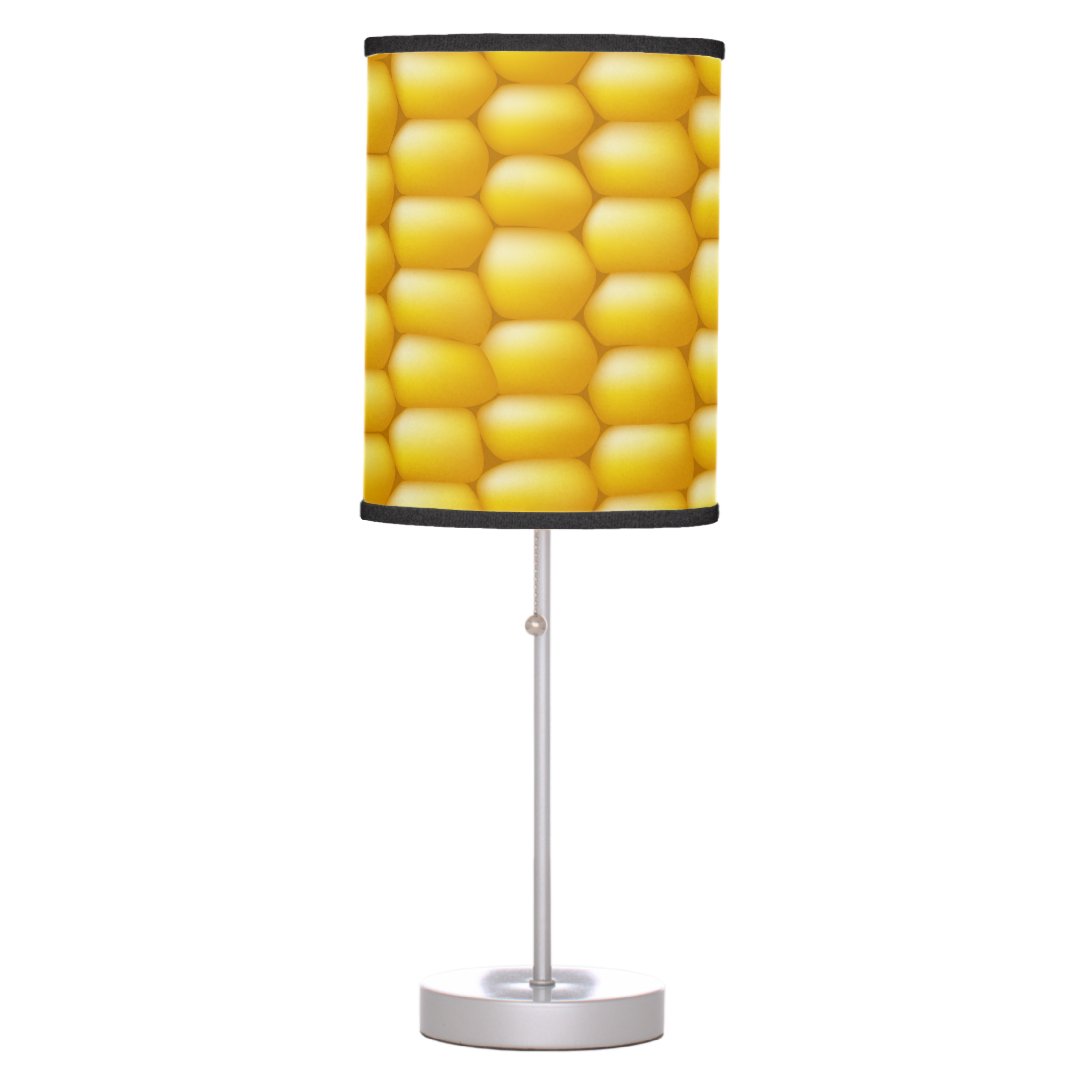 Corn Cob Background Table Lamp | Zazzle