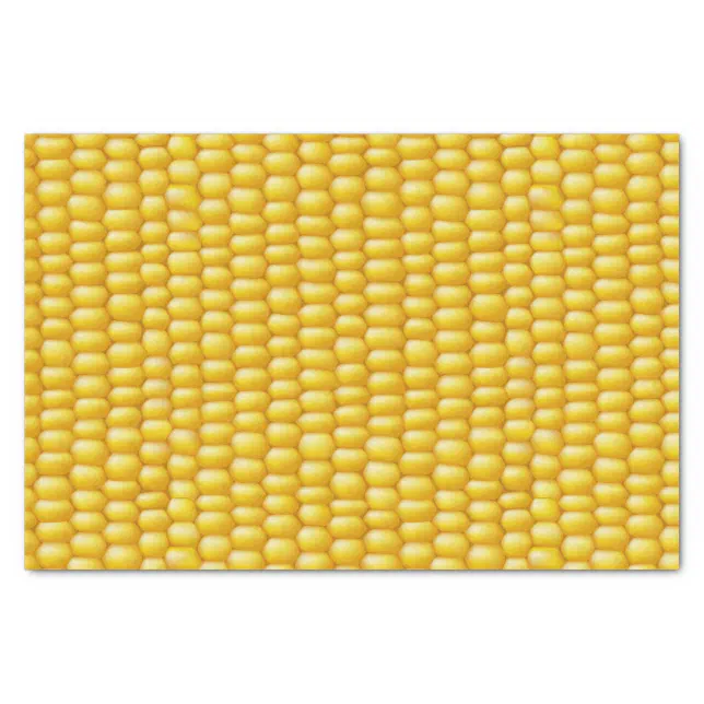 Corn Cob Background Tissue Paper | Zazzle
