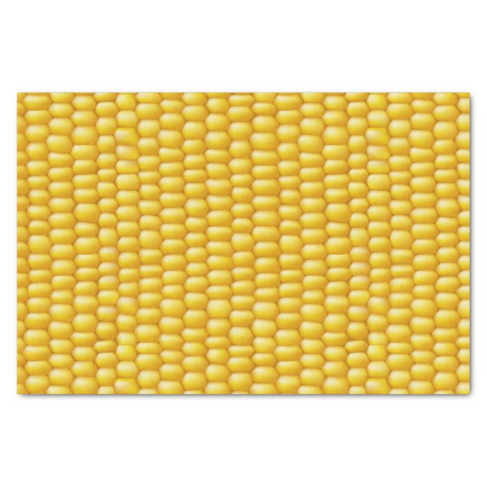Corn Cob Background Tissue Paper | Zazzle.com
