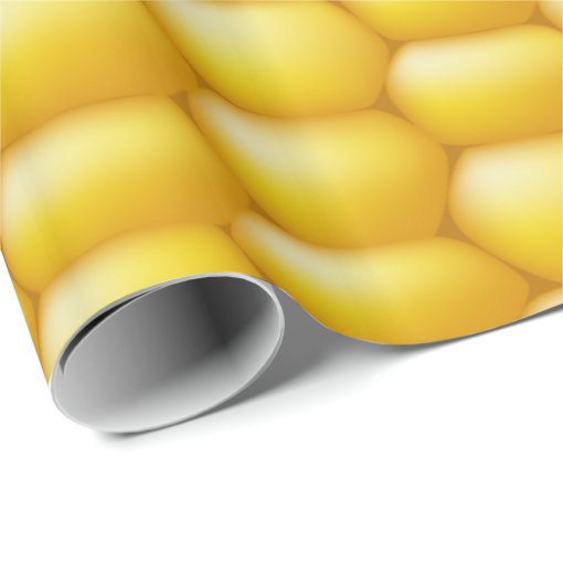 Corn Cob Background Wrapping Paper | Zazzle