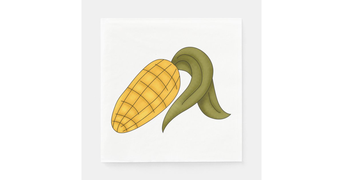 Corn Cob Napkins | Zazzle