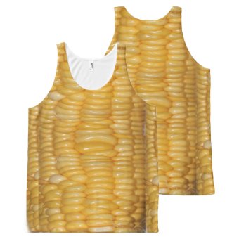 Corn Costume All-Over-Print Tank Top | Zazzle