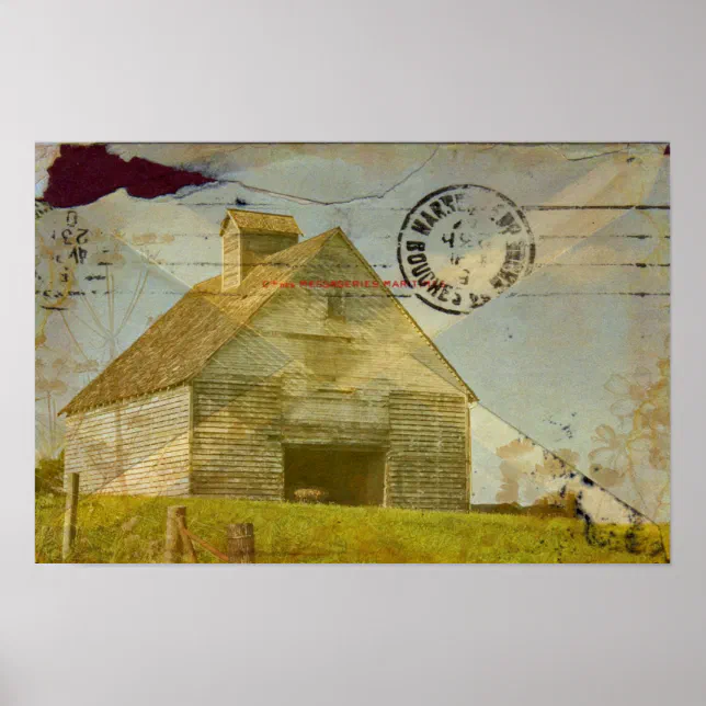 Corn Crib Poster | Zazzle