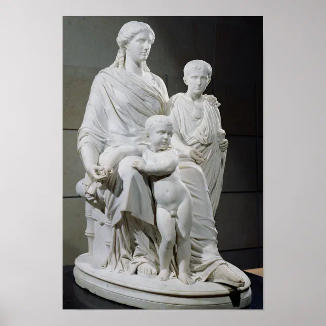 Cornelia, Mother of the Two Gracchi Brothers Poster | Zazzle