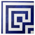 Corner Greek Meander - Greek Key Ornament Ceramic Tile | Zazzle