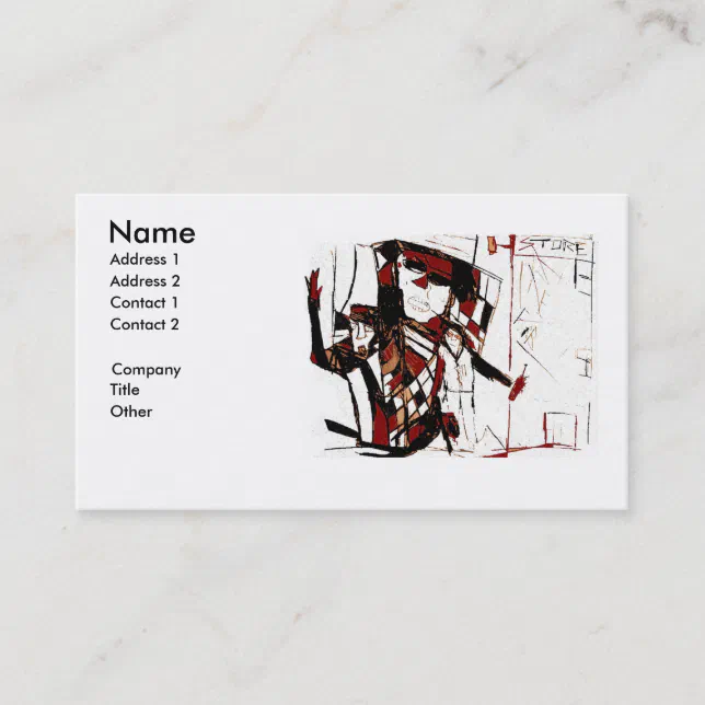 CORNER LIQUOR STORE BUSINESS CARD | Zazzle