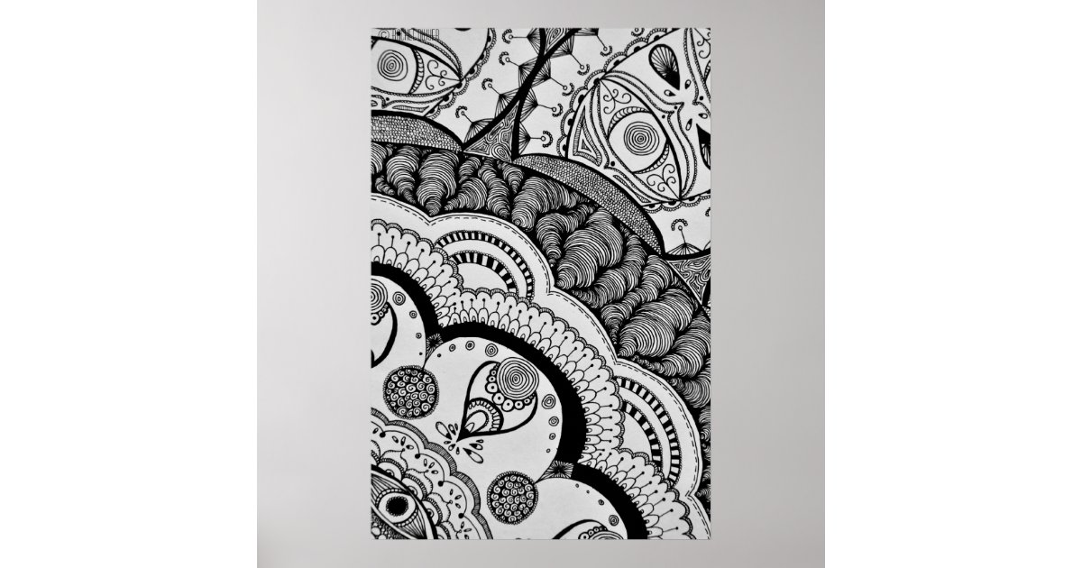 Corner Mandala. Poster | Zazzle