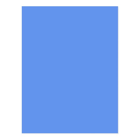 Cornflower Light Blue Solid Trend Color Background Postcard | Zazzle.com