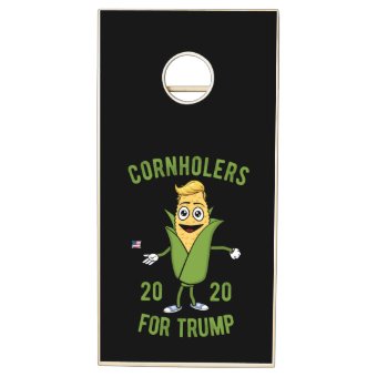 Cornholers for Trump Cornhole Set | Zazzle