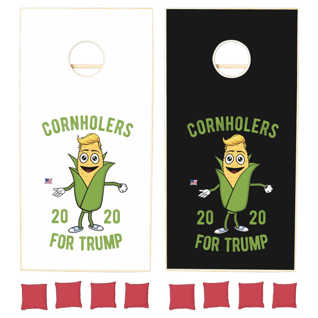 Cornholers for Trump Cornhole Set | Zazzle