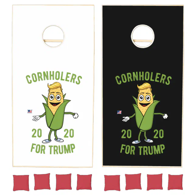 Cornholers for Trump Cornhole Set | Zazzle