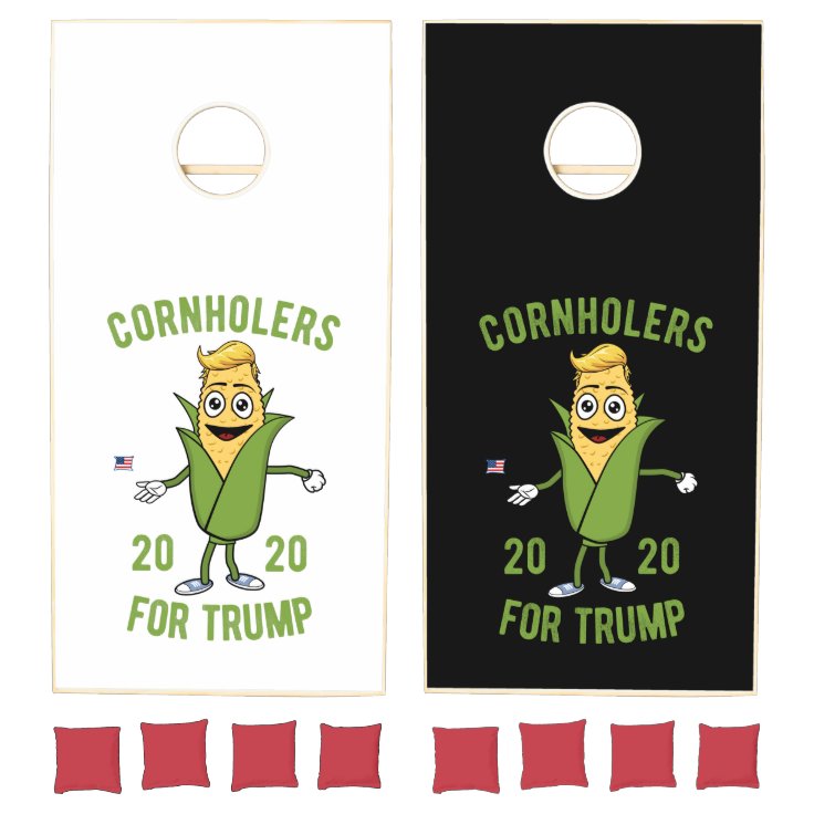 Cornholers for Trump Cornhole Set | Zazzle
