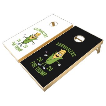 Cornholers for Trump Cornhole Set | Zazzle