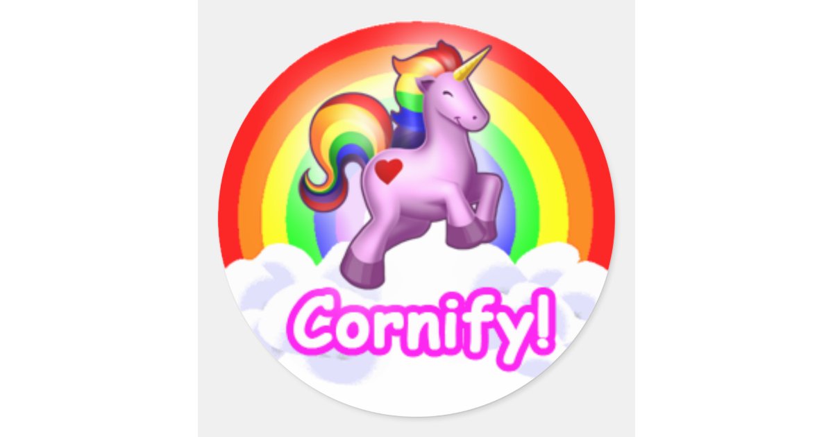 Cornify Sticker | Zazzle
