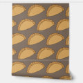 Cornish Pasty Kitchen Baking Patterned Wallpaper | Zazzle