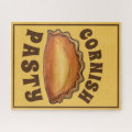 Cornish Pasty UK British Meat Pie Savoury Pastry Jigsaw Puzzle | Zazzle