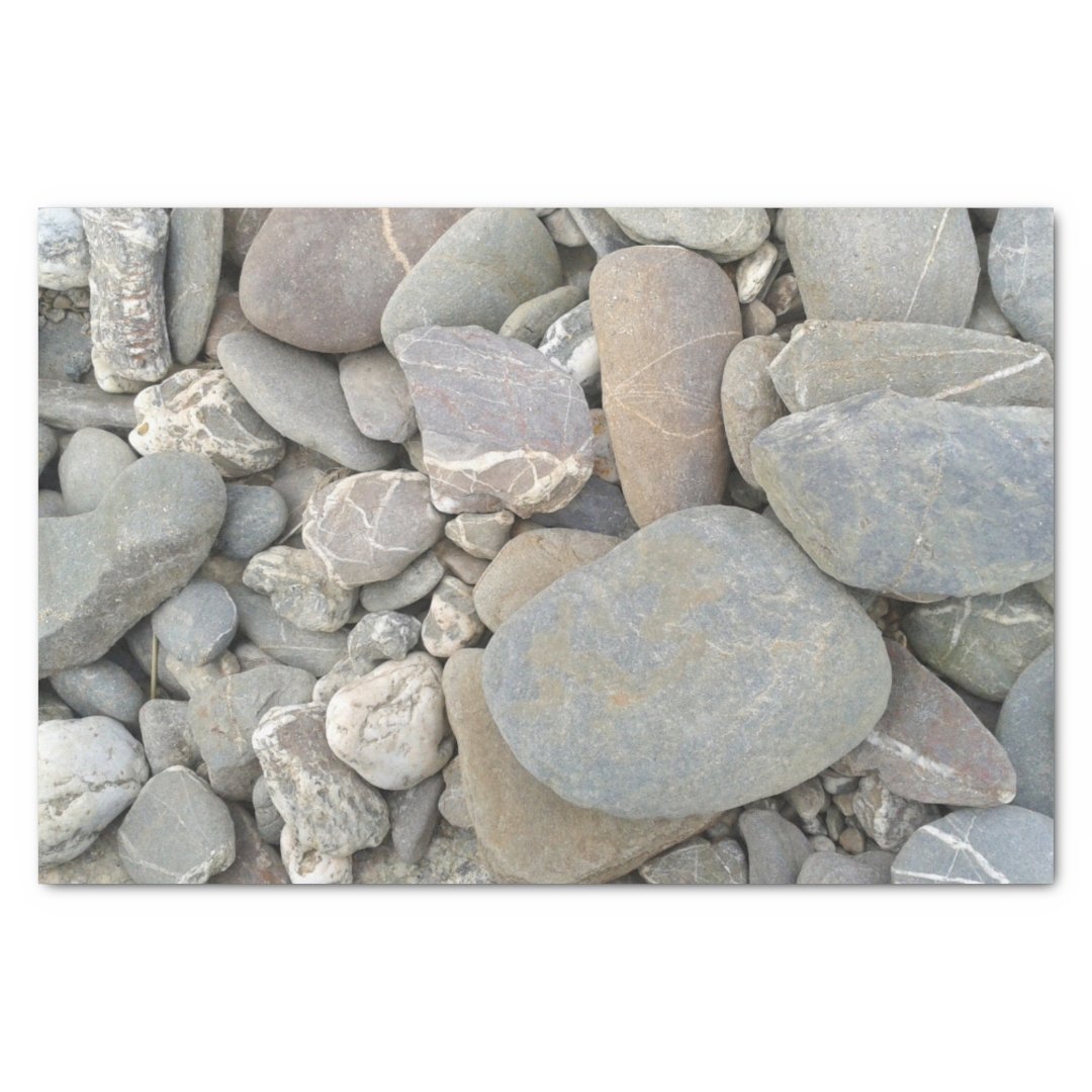 Cornish pebbles tissue paper | Zazzle