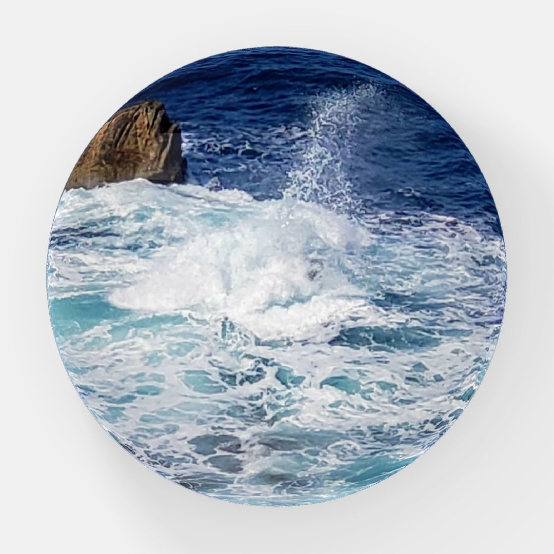 Cornish seas paperweight | Zazzle