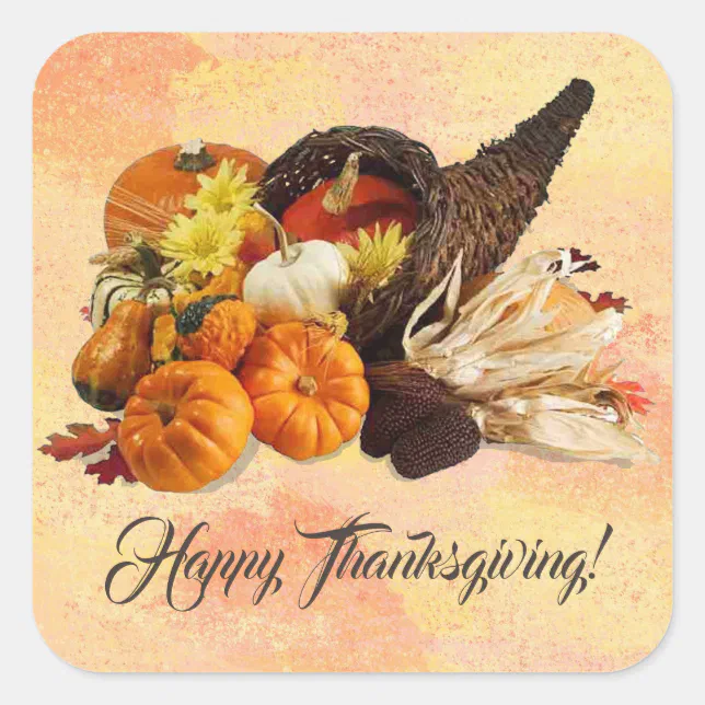 Cornucopia 2 Sticker | Zazzle