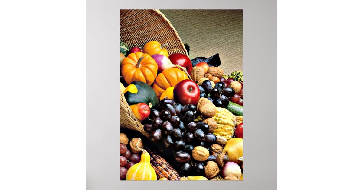 Cornucopia Poster | Zazzle