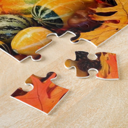 Cornucopia Thanksgiving Puzzle | Zazzle