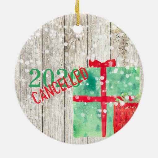 Corona Christmas Holiday 2020 Rustic Wood Personal Ceramic Ornament ...