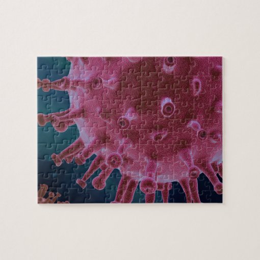 Corona Virus Microbiology Jigsaw Puzzle | Zazzle