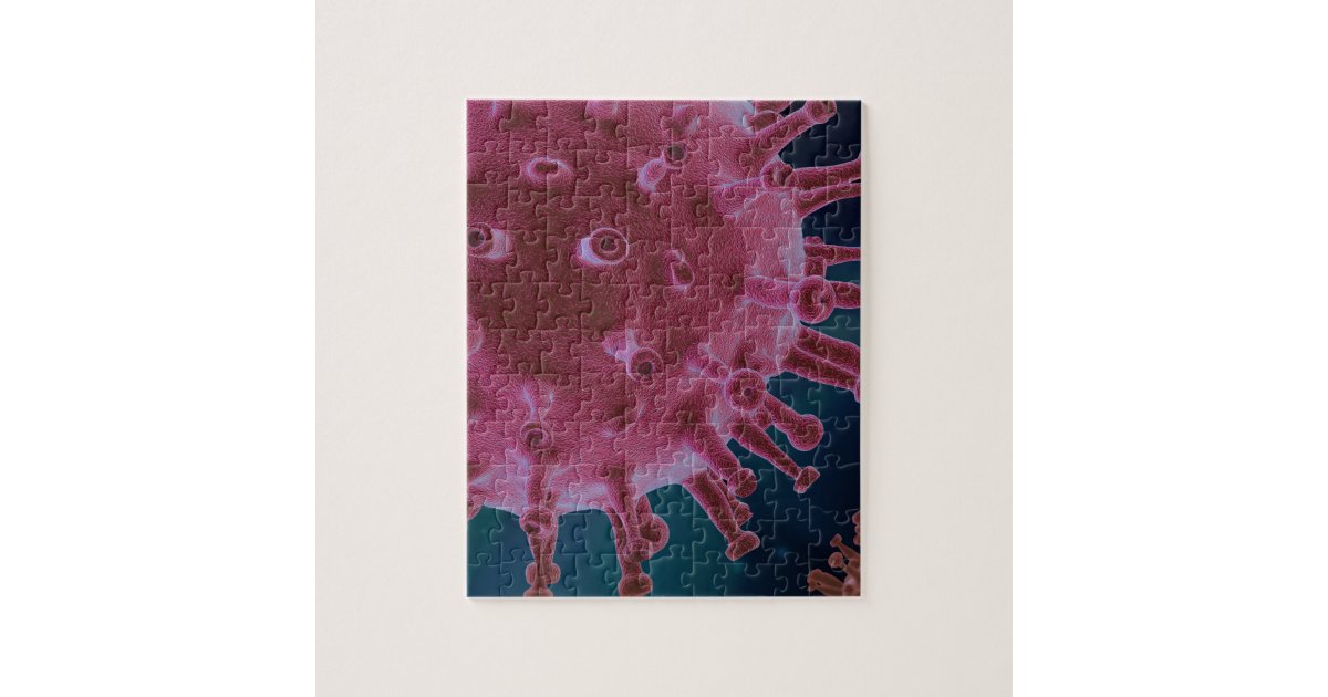 Corona Virus Microbiology Jigsaw Puzzle | Zazzle