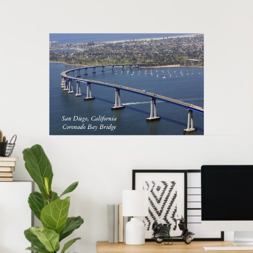 Coronado Bay Bridge Poster | Zazzle