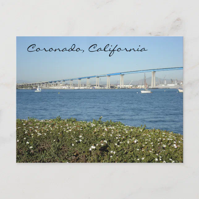 Coronado Island, CA Postcard | Zazzle