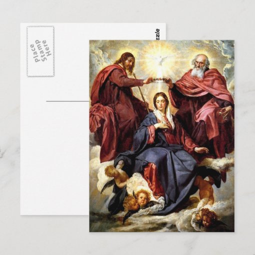 Coronation of the Virgin Postcard | Zazzle
