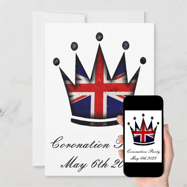 Coronation Party Invitation | Zazzle