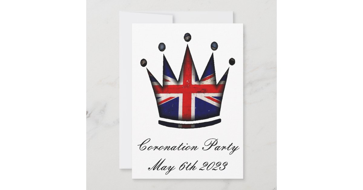 Coronation Party Invitation | Zazzle