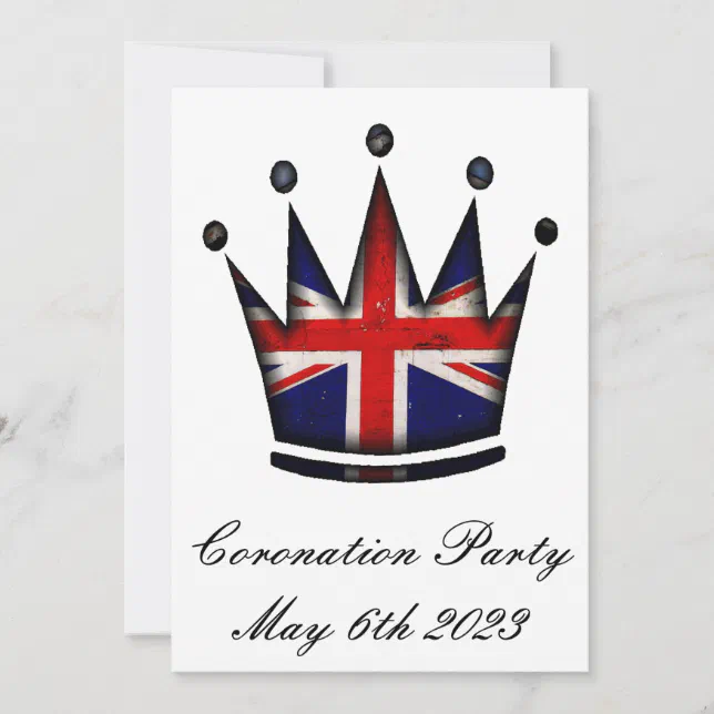 Coronation Party Invitation | Zazzle