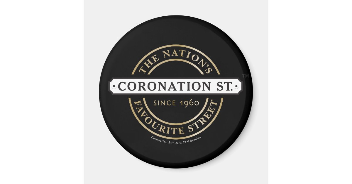 Coronation Street - Logo Magnet | Zazzle
