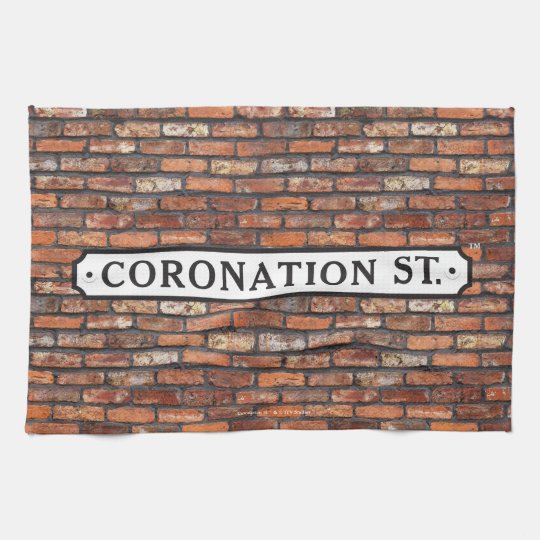 Coronation Street - Sign Kitchen Towel | Zazzle.com