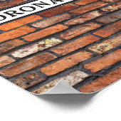 Coronation Street - Sign Poster | Zazzle