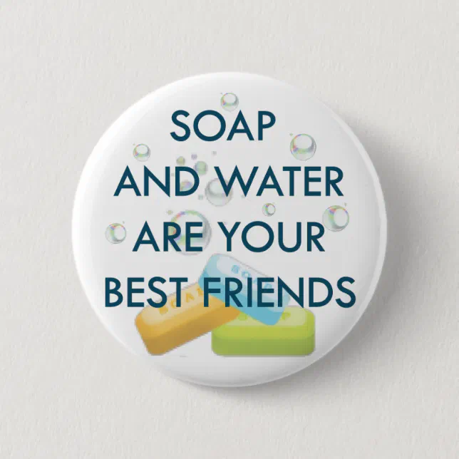 Coronavirus awareness design button | Zazzle