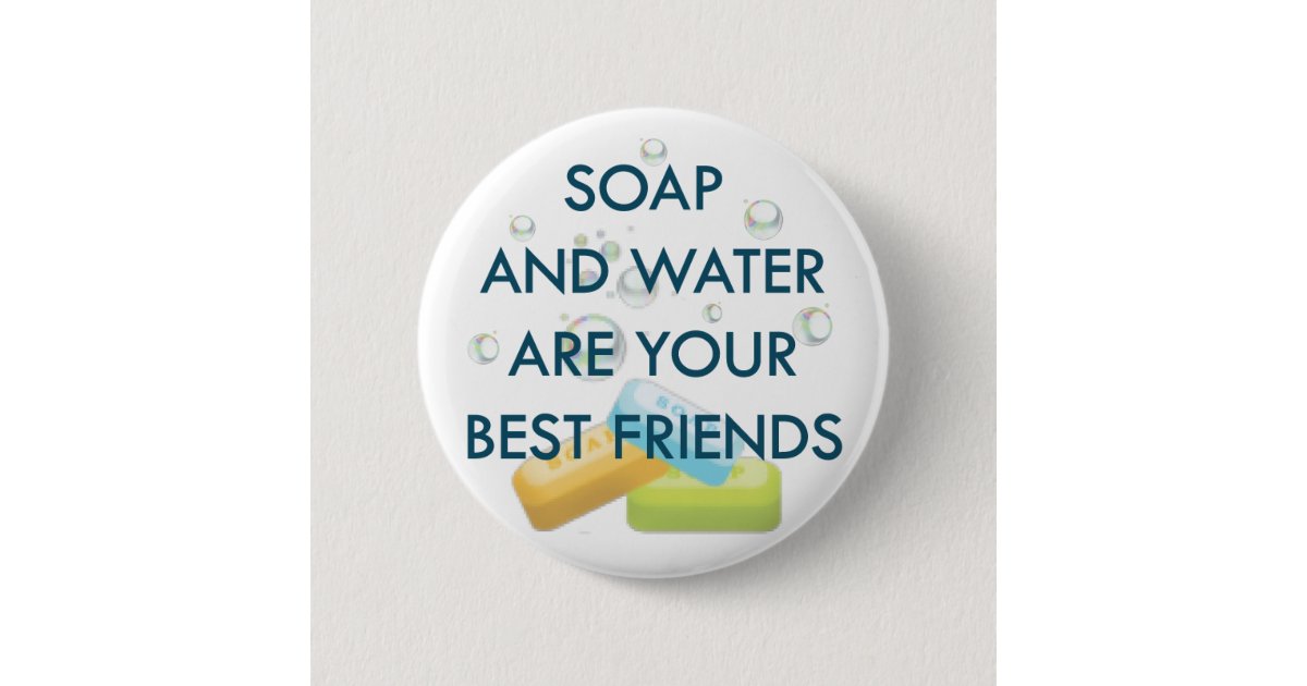 Coronavirus awareness design button | Zazzle