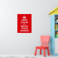 Coronavirus Prevention, Hygiene, Keep Calm, Poster | Zazzle