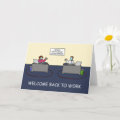 Coronavirus Welcome Back to Work Humor Card | Zazzle