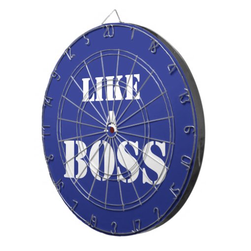 Corporate Boss Dartboard With Darts | Zazzle