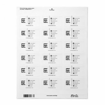 Corporate Business Card Design Logo Templates Label | Zazzle